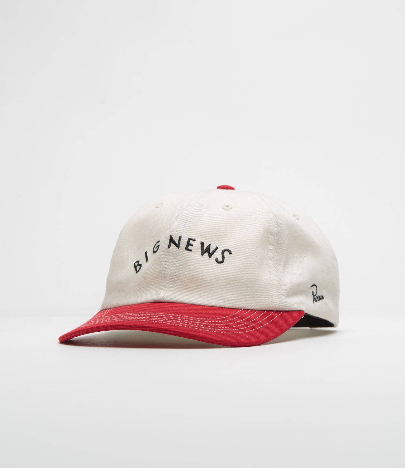 by Parra Big News Cap - Dark Red | flatspot