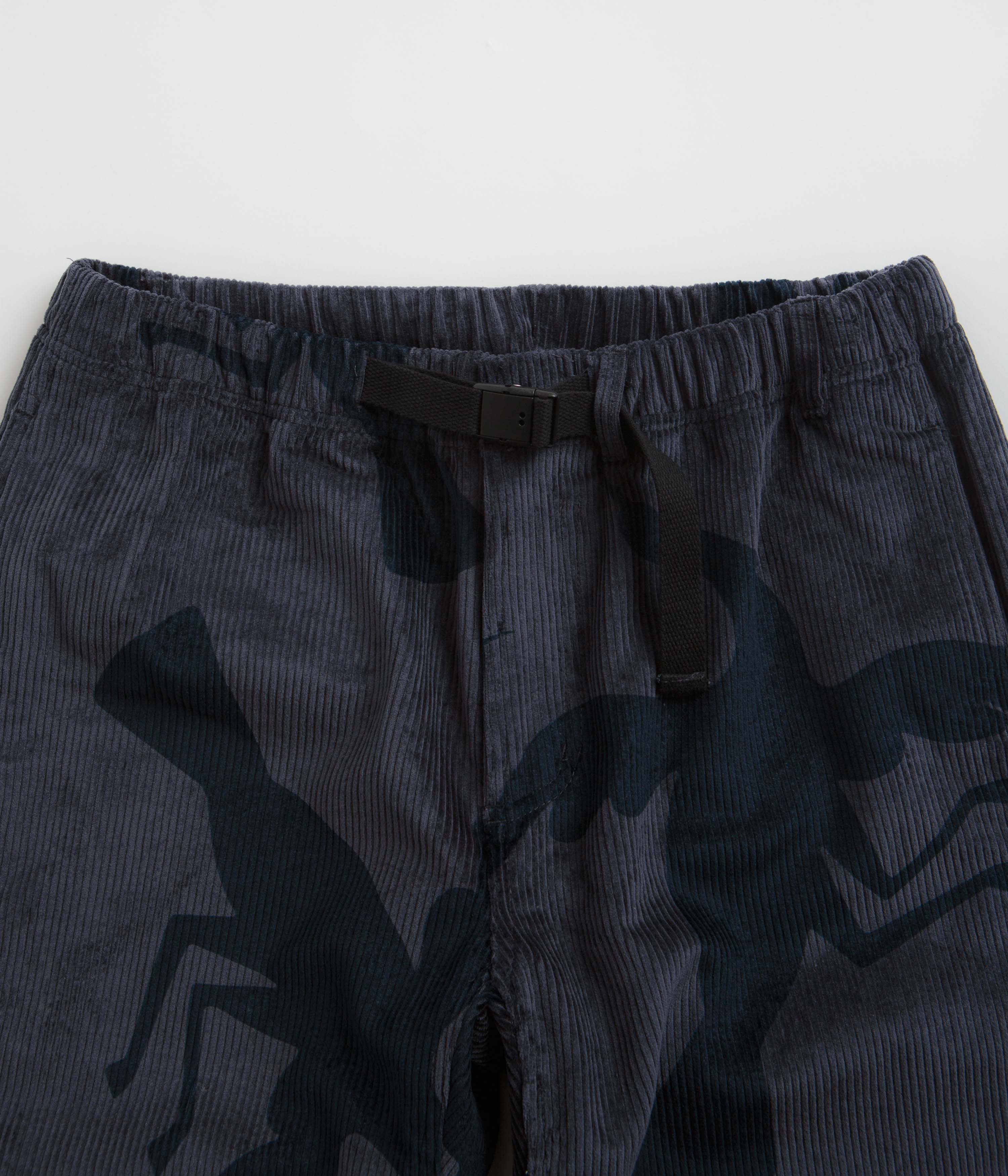 by Parra Clipped Wings Corduroy Pants - Greyish Blue | Flatspot