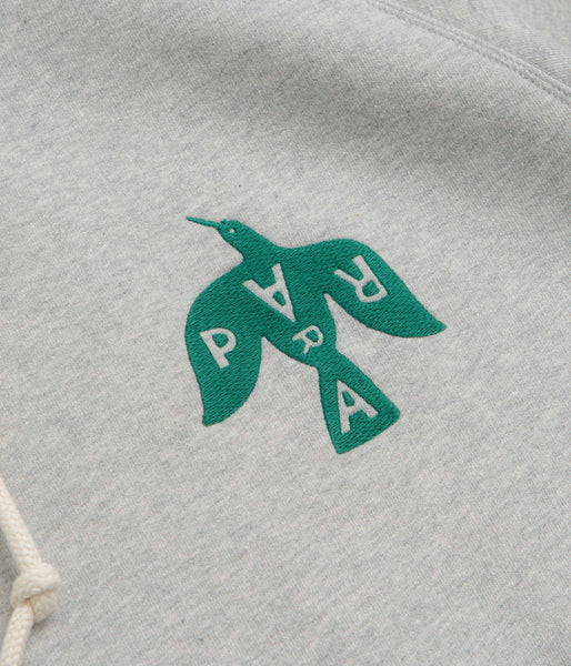 by Parra Crow Logo Hoodie - Heather Grey | Flatspot