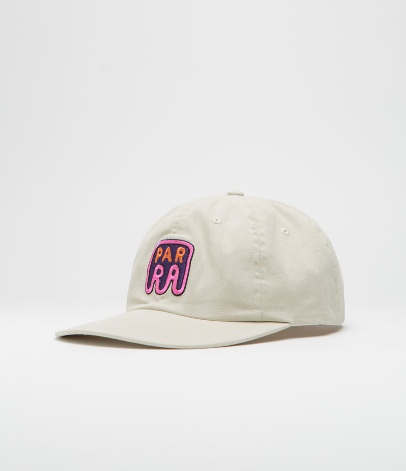 by Parra Fast Food Logo Cap - Off White | Flatspot