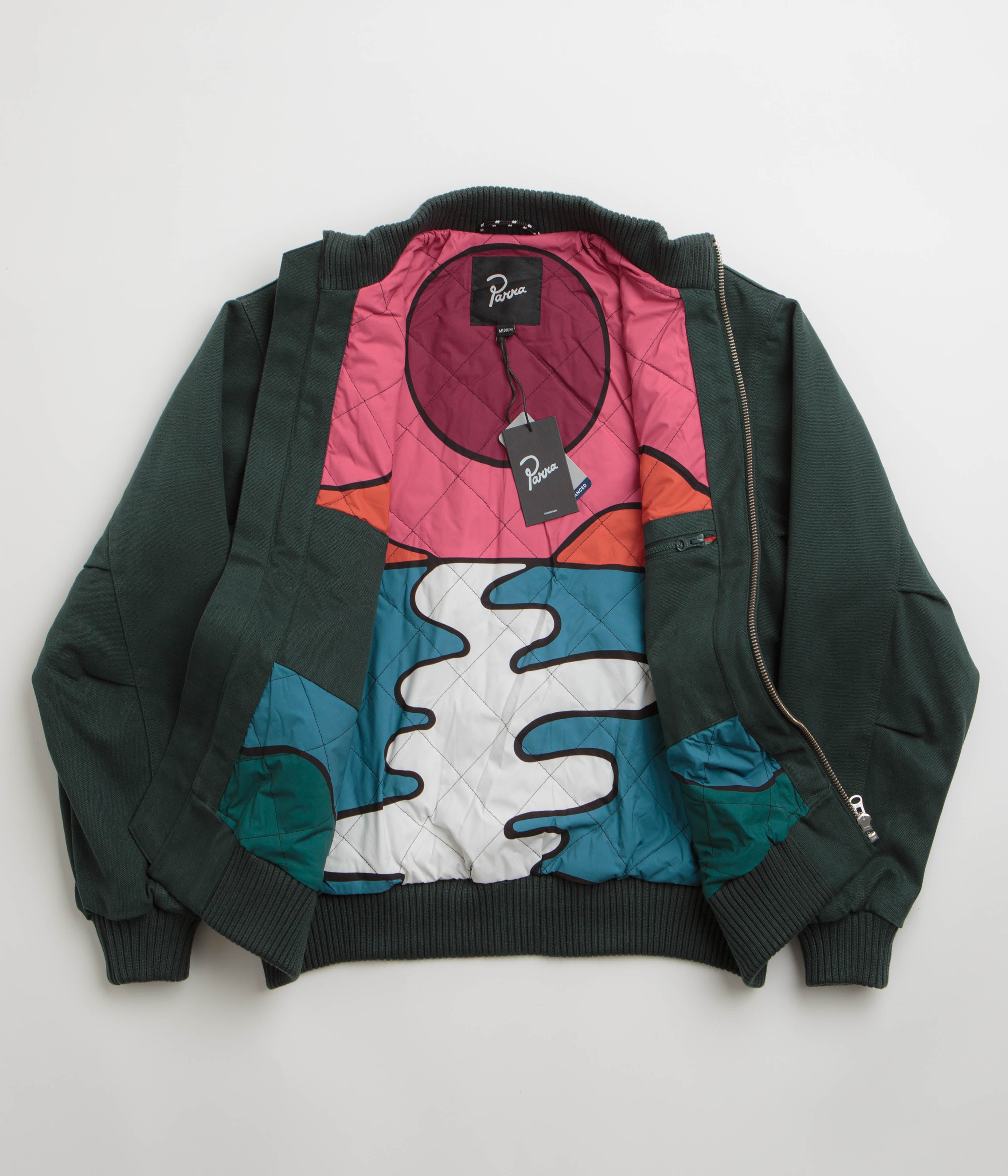 by Parra Inspiration Point Jacket - Pine Green - Order by 3pm for Free ...