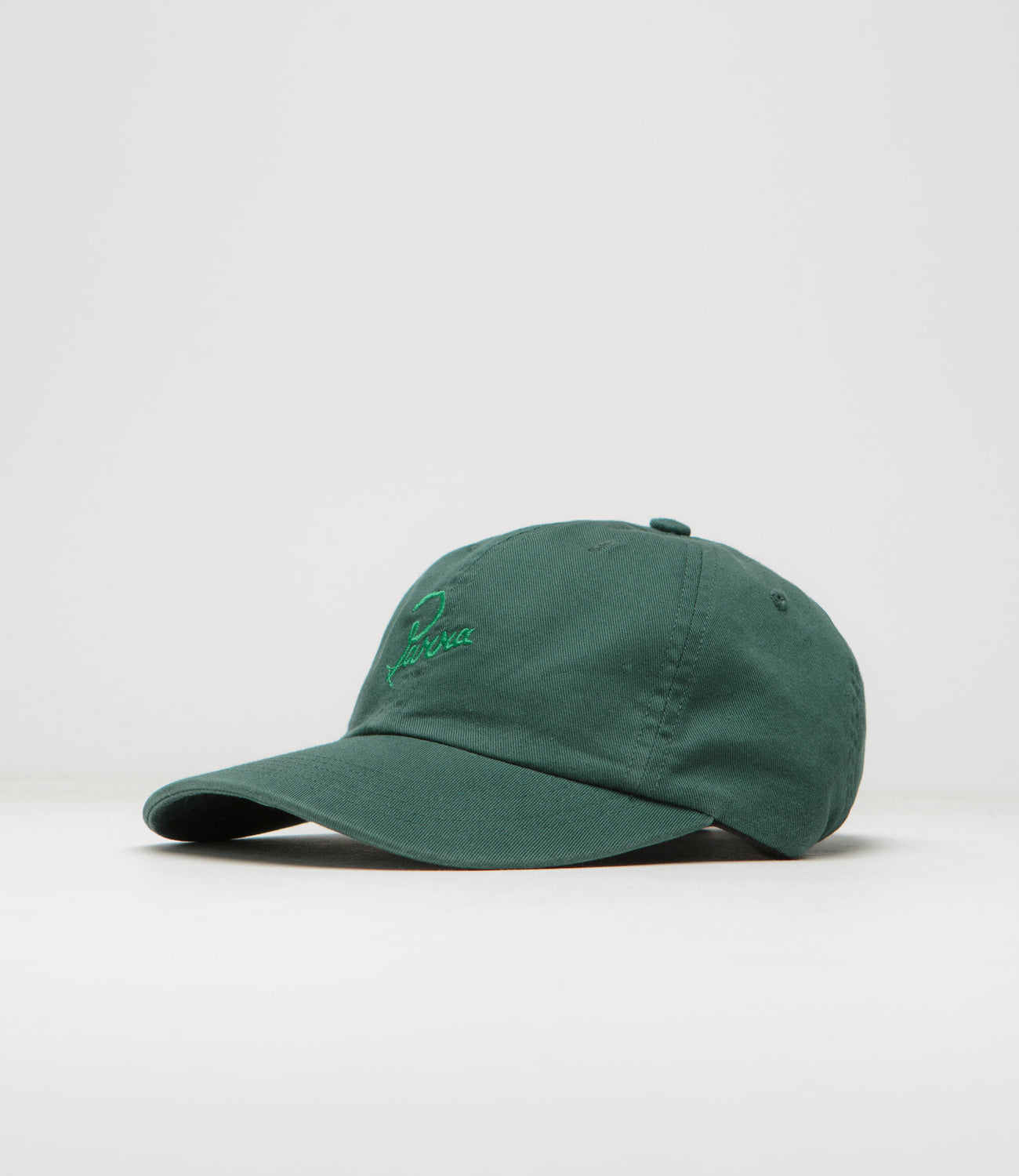 by Parra Script Logo Cap - Castleton Green | Flatspot