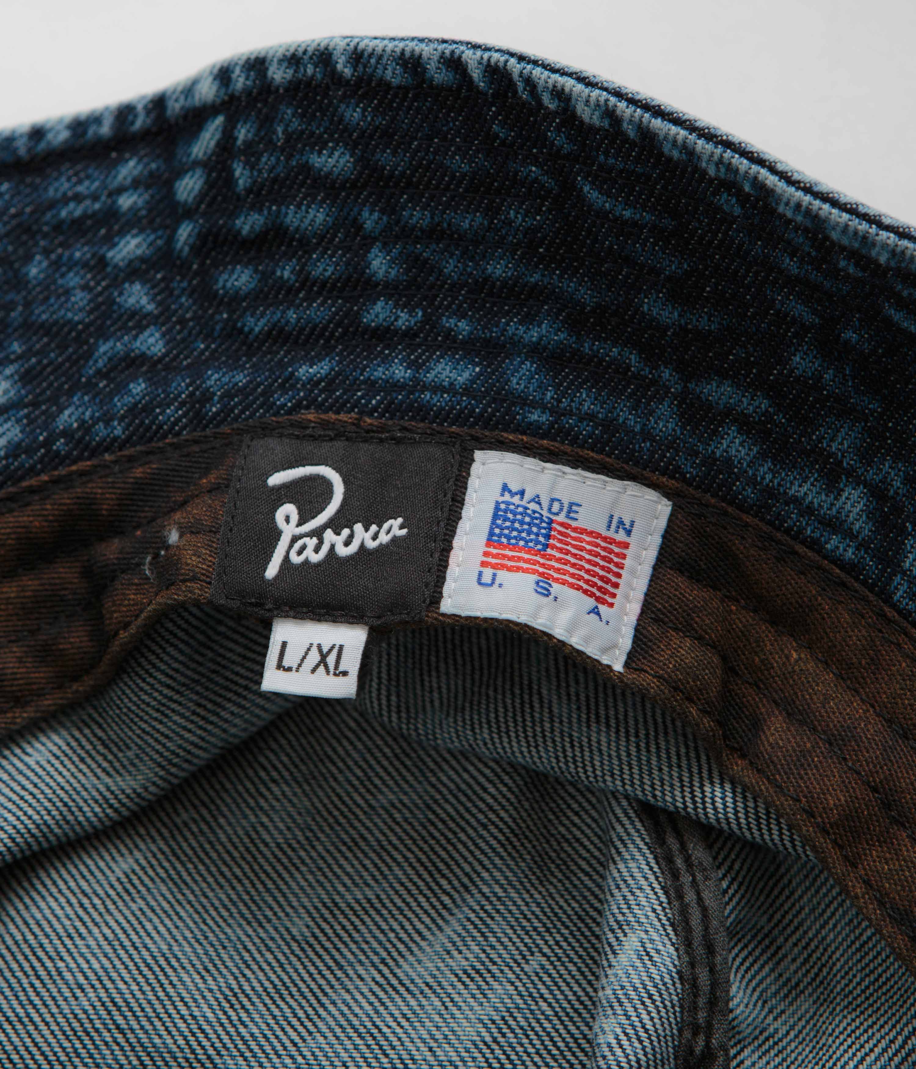 by Parra The Great Goose Bucket Hat - Washed Blue | Flatspot