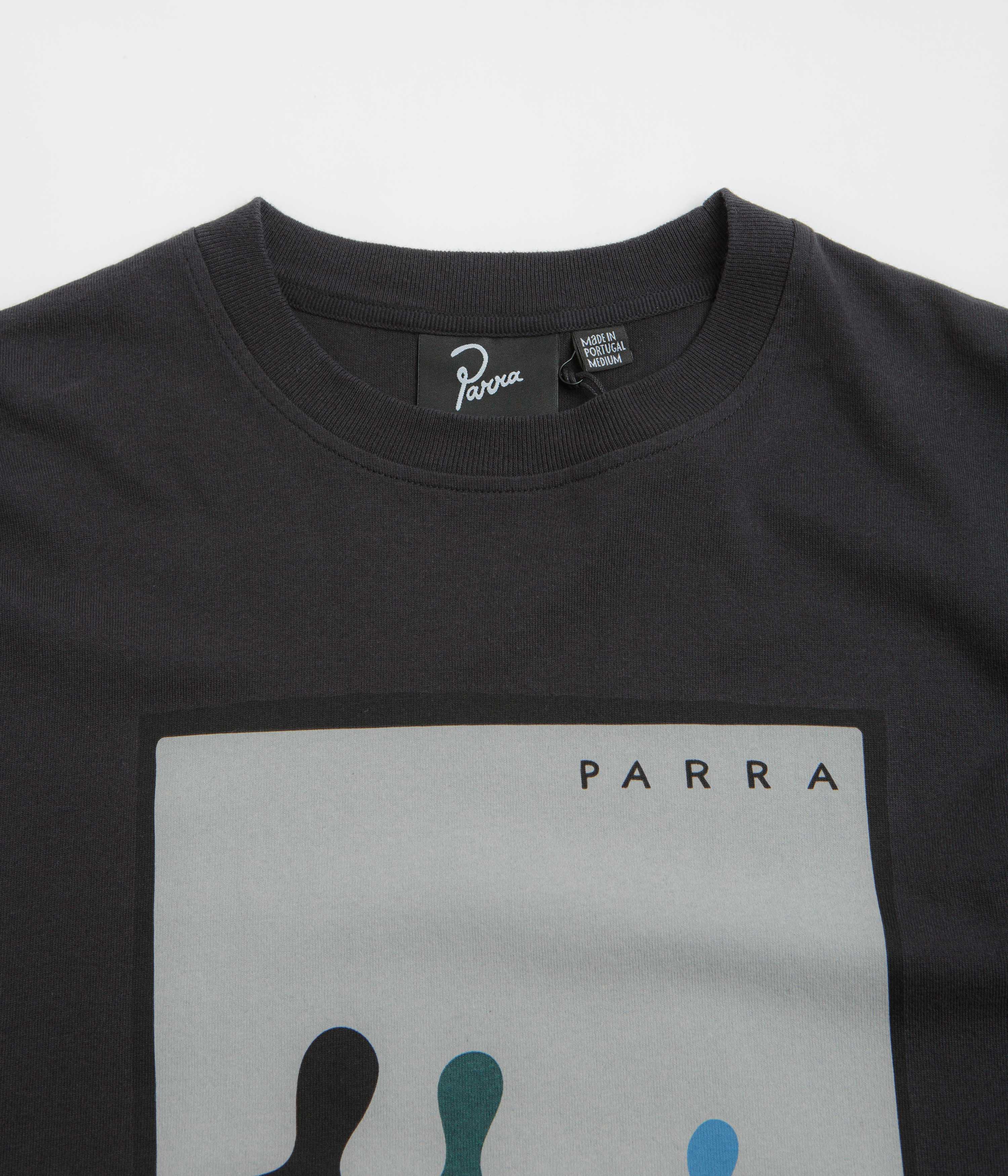 by Parra The Visitors Long Sleeve T-Shirt - Black | Flatspot