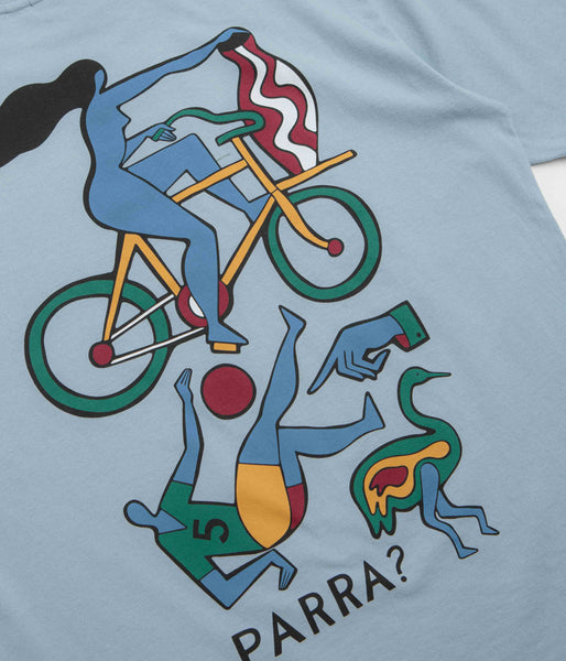 by Parra Vase Delivery T-Shirt - Light Blue | Flatspot