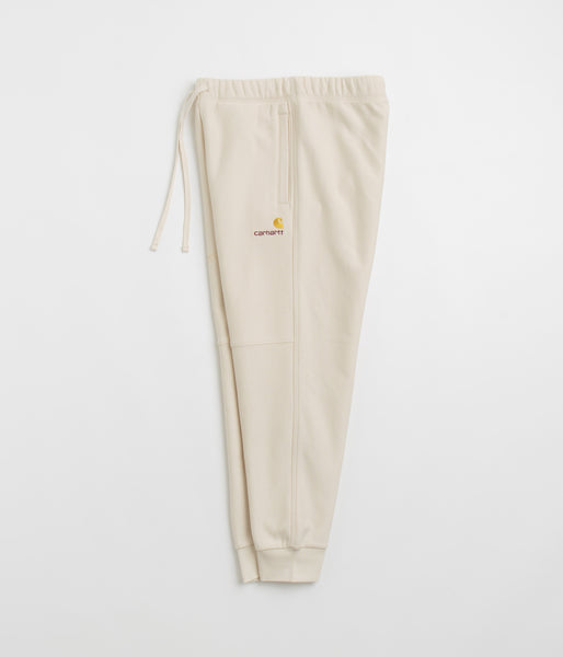 Carhartt American Script Sweatpants - Moonbeam | Flatspot
