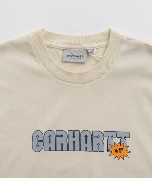Carhartt Arrow Script T-Shirt - Salt | Flatspot