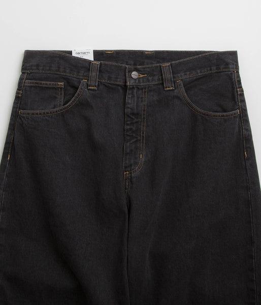 Carhartt Brandon Pants - Black Stone Washed | Flatspot