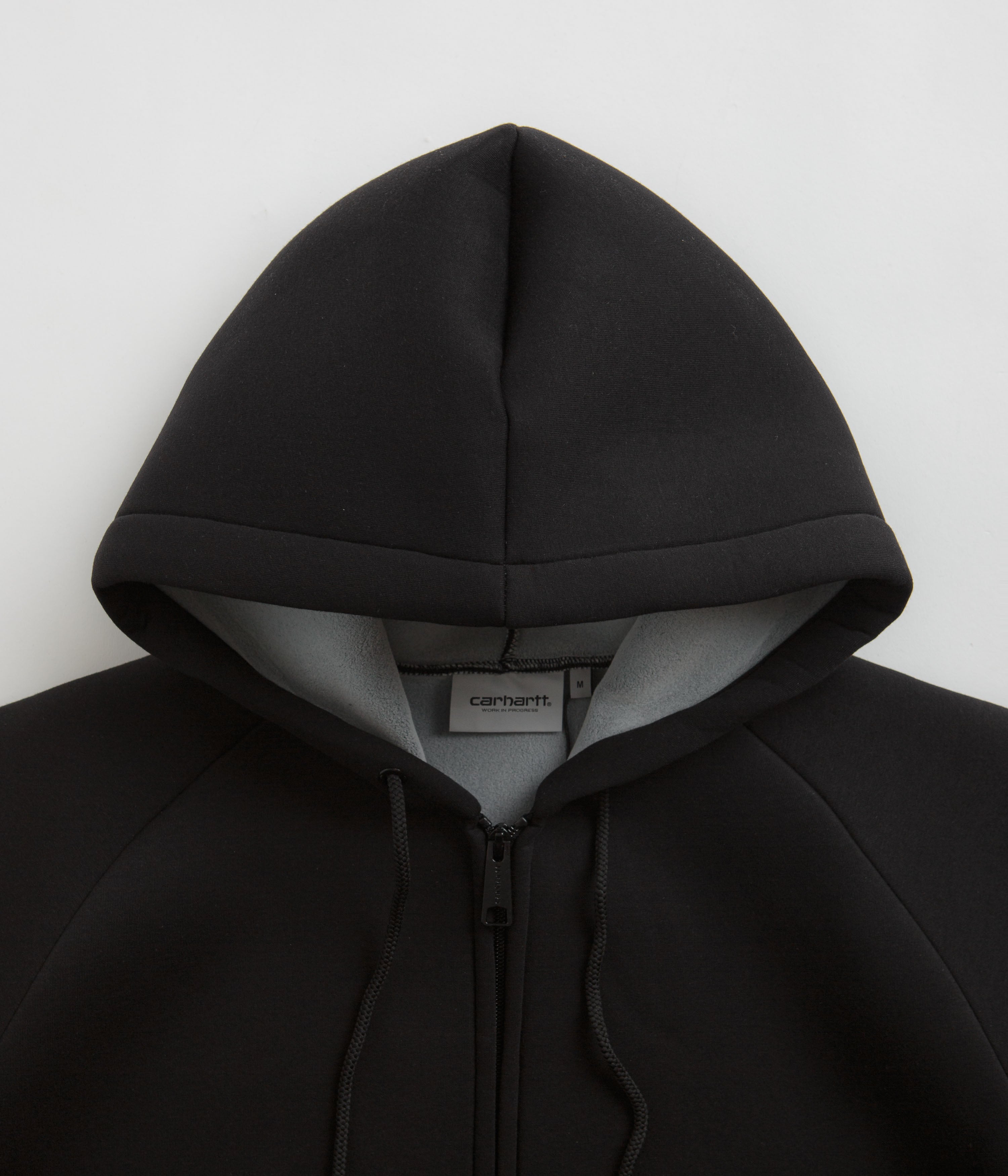 Carhartt Car-Lux Hooded Jacket - Black / Grey | flatspot