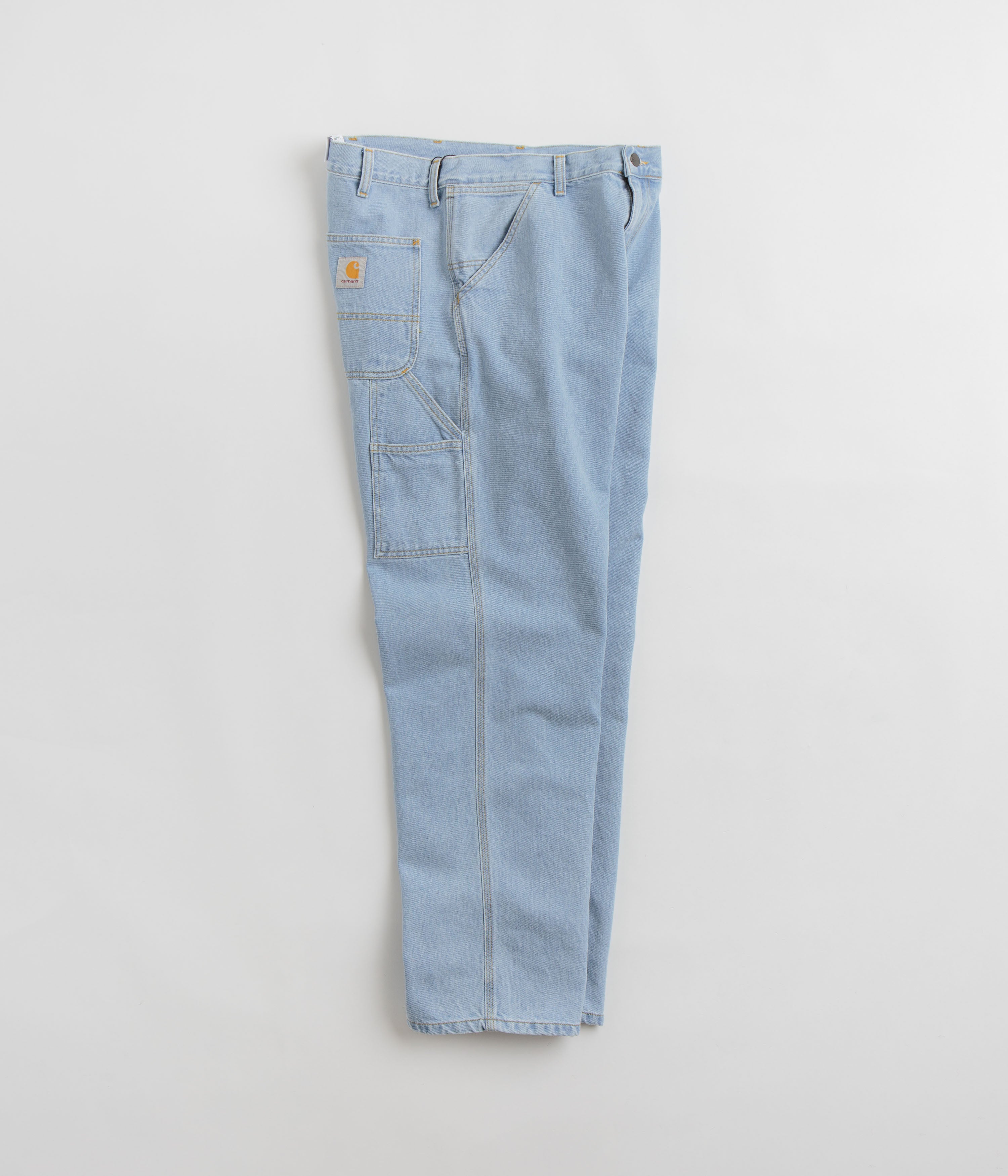Carhartt Denim Single Knee Pants - Heavy Stone Bleached Blue | Flatspot