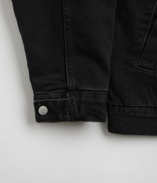 Carhartt Herald Jacket - Black / Wall - Order by 3pm for Free Next Day ...