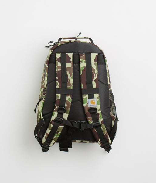 Carhartt Kickflip Backpack - Camo Duck Green | Flatspot