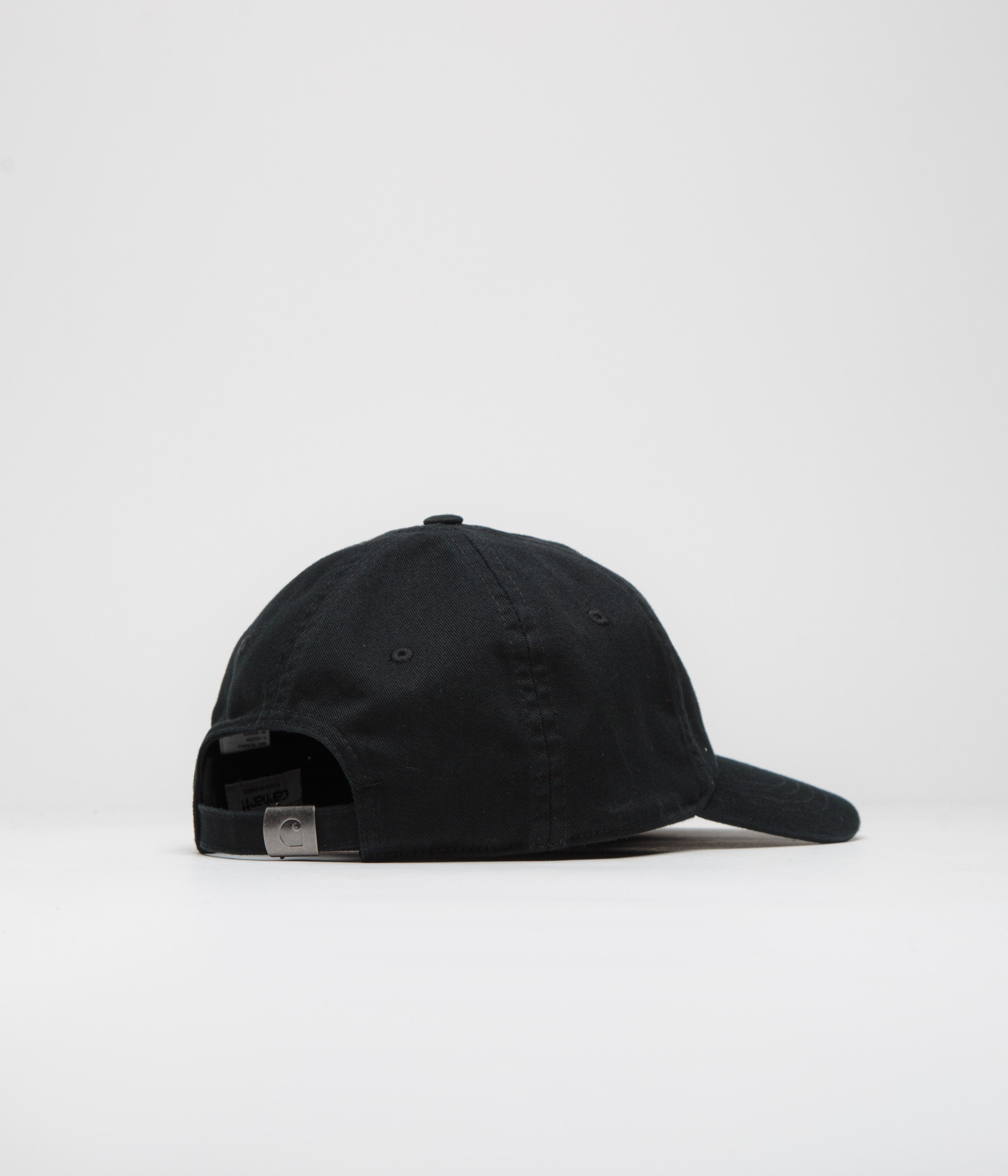 Carhartt Madison Logo Cap - Black / White | Flatspot
