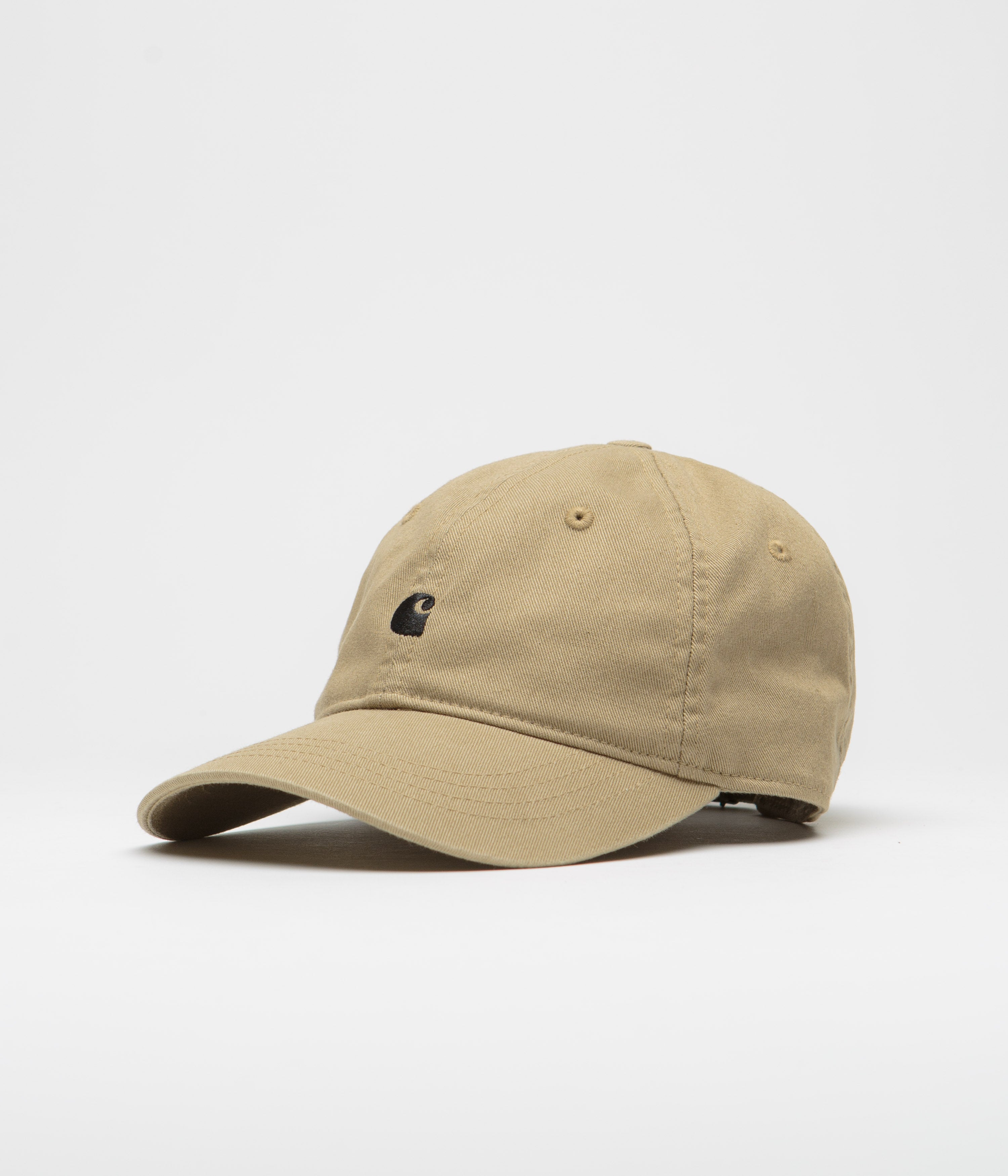 Carhartt Madison Logo Cap - Leather / Black | Flatspot