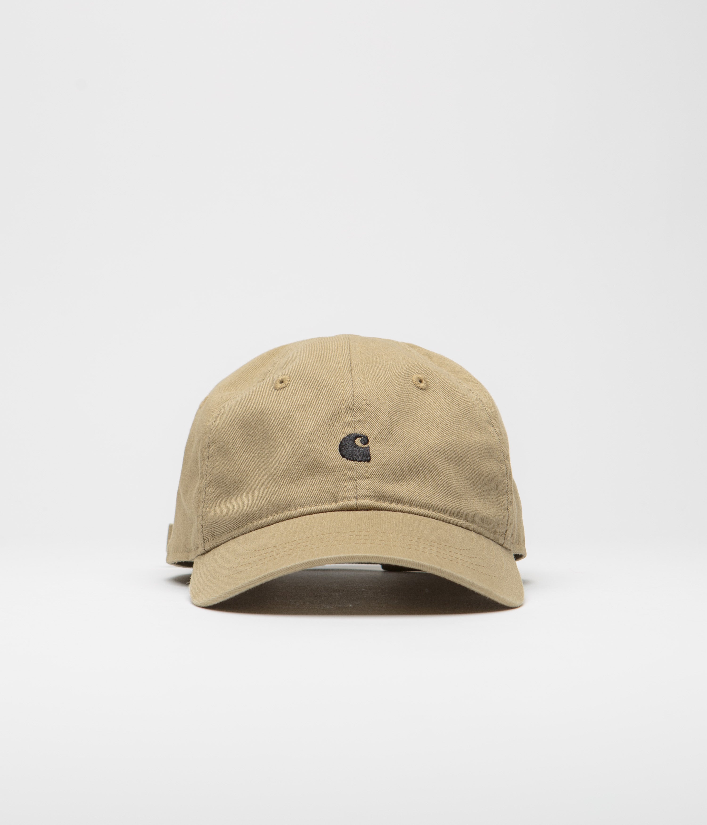 Carhartt Madison Logo Cap - Leather / Black | Flatspot