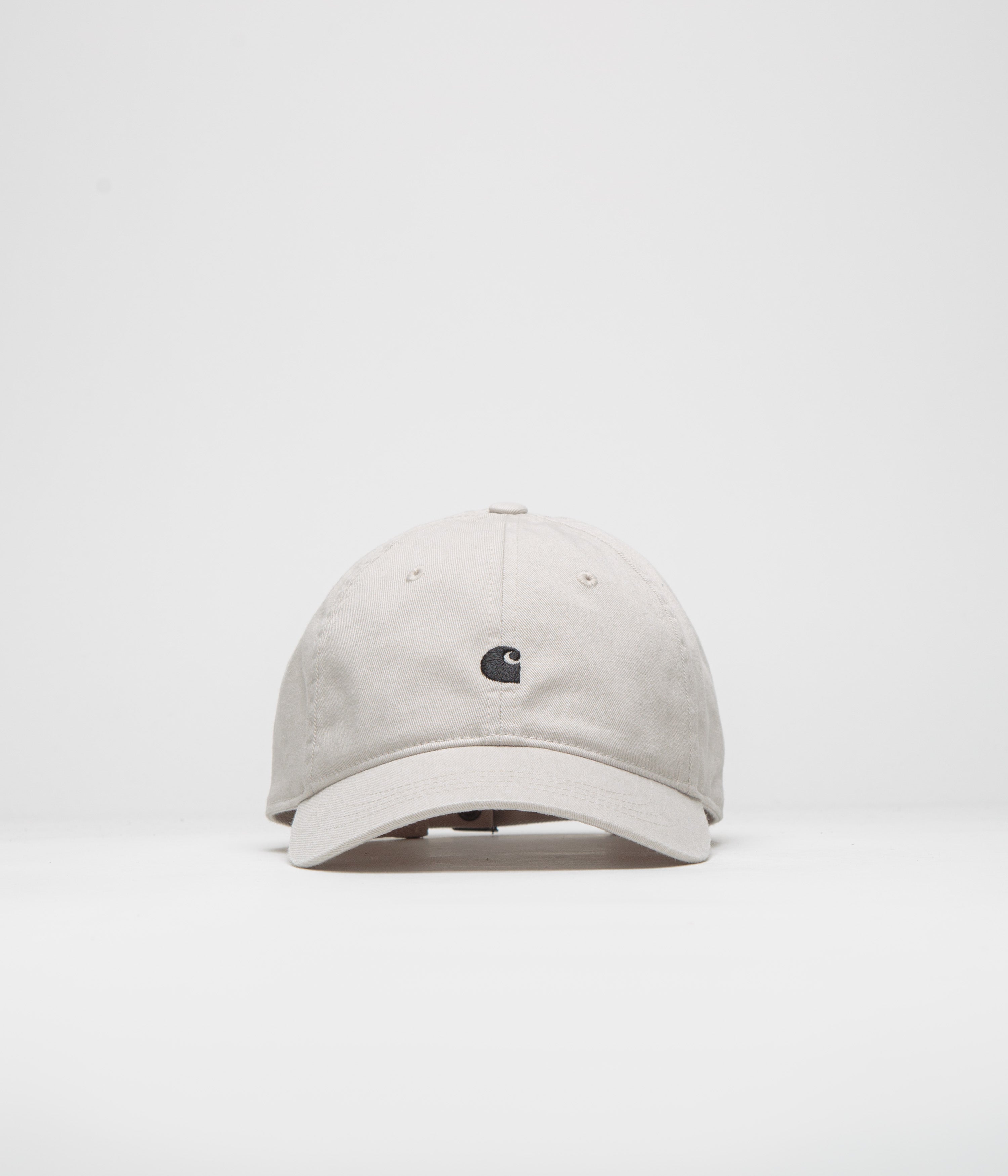 Carhartt Madison Logo Cap - Moonbeam / Black | Flatspot