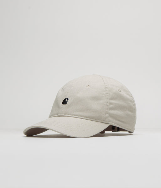 Carhartt Madison Logo Cap - Moonbeam / Black | Flatspot