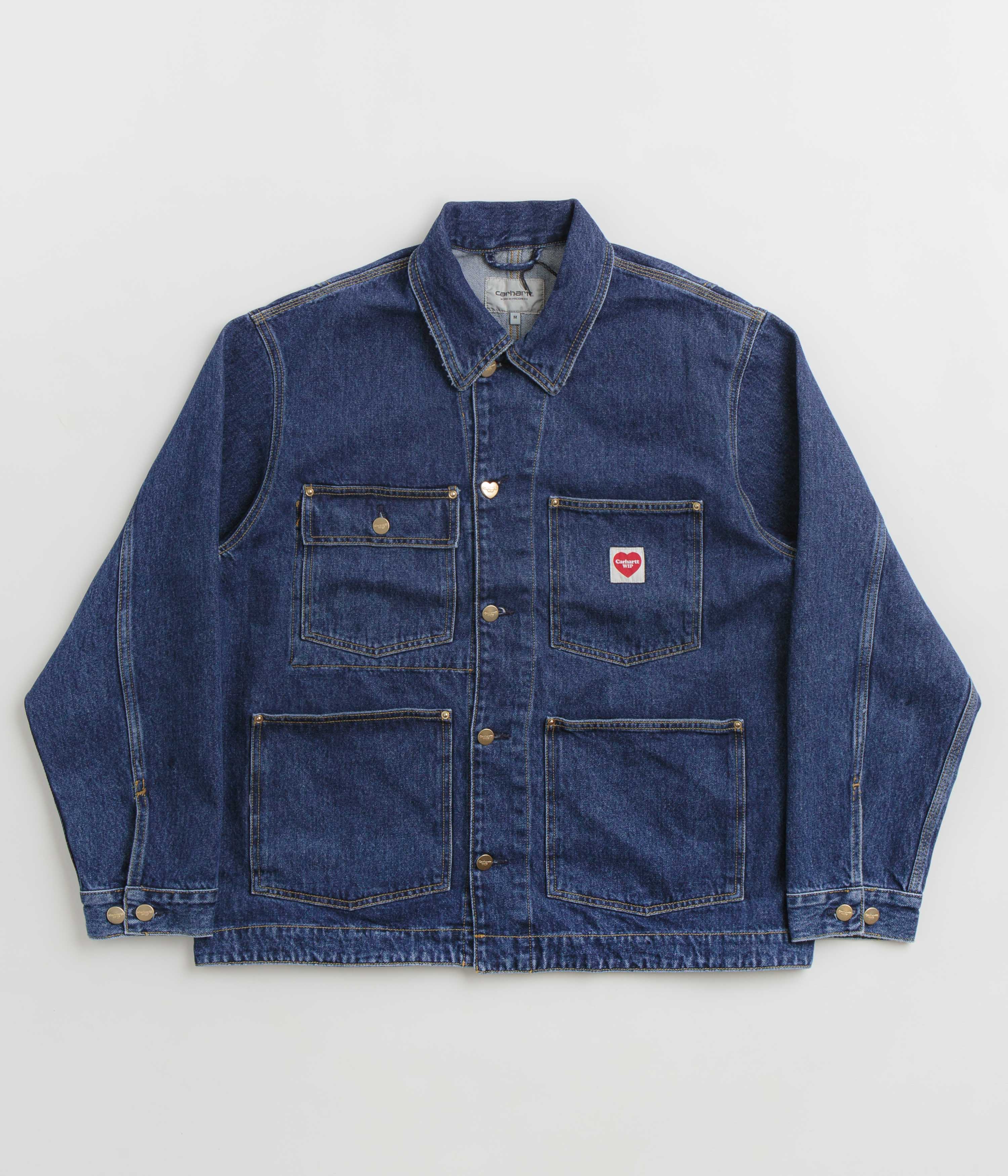 Carhartt Nash Jacket - Blue Stone Washed | Flatspot