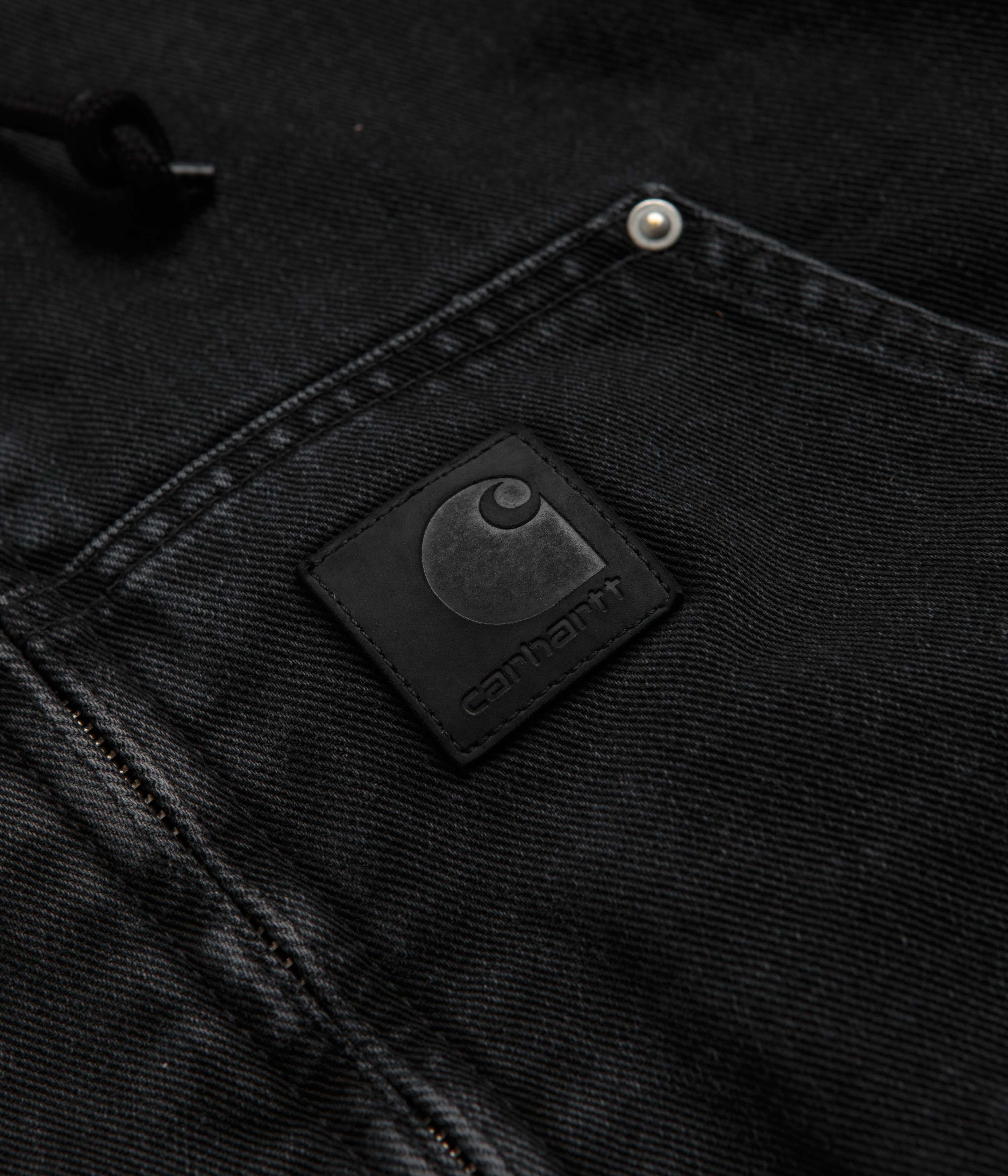 Carhartt OG Active Rivet Jacket - Black Stone Washed - Order by 3pm for ...