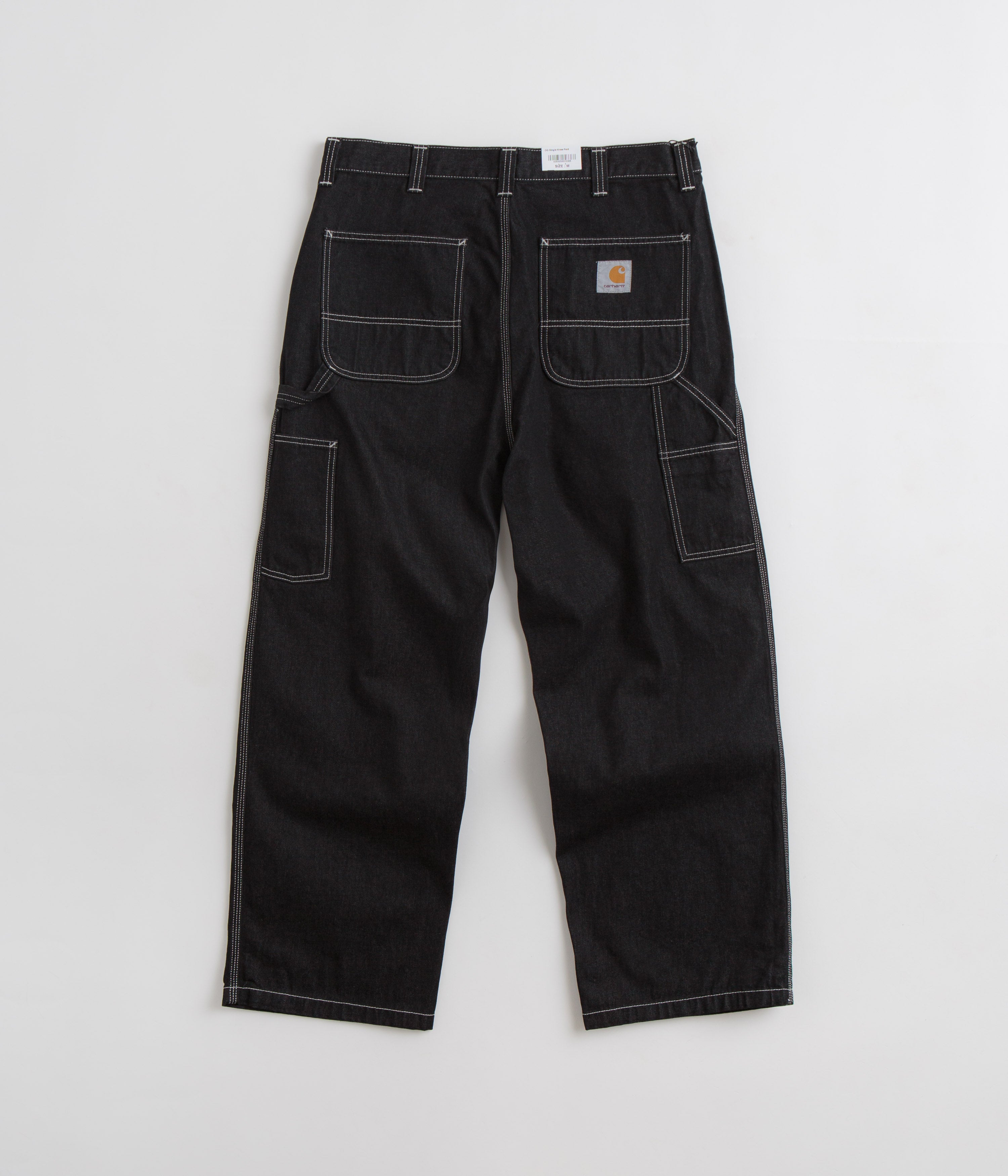 Carhartt OG Single Knee Pants - One Wash Black | Flatspot