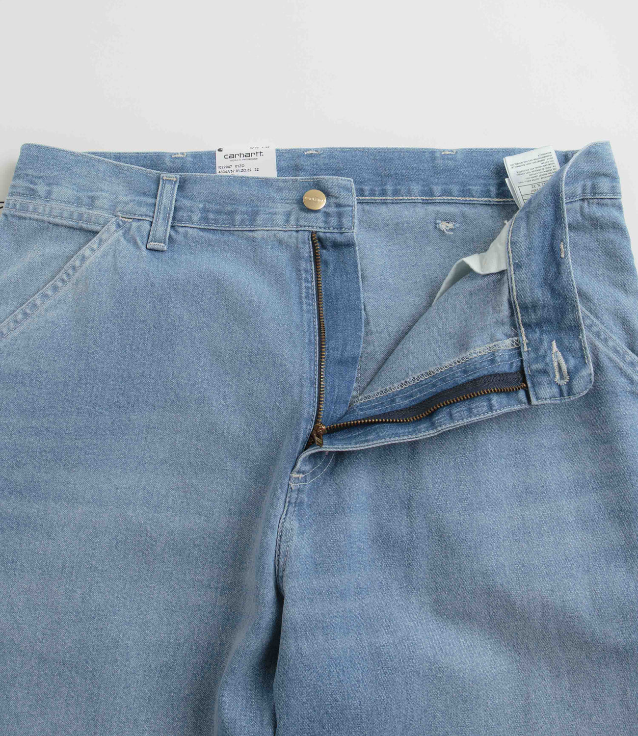 Carhartt Simple Pants - Light True Washed Blue | Flatspot