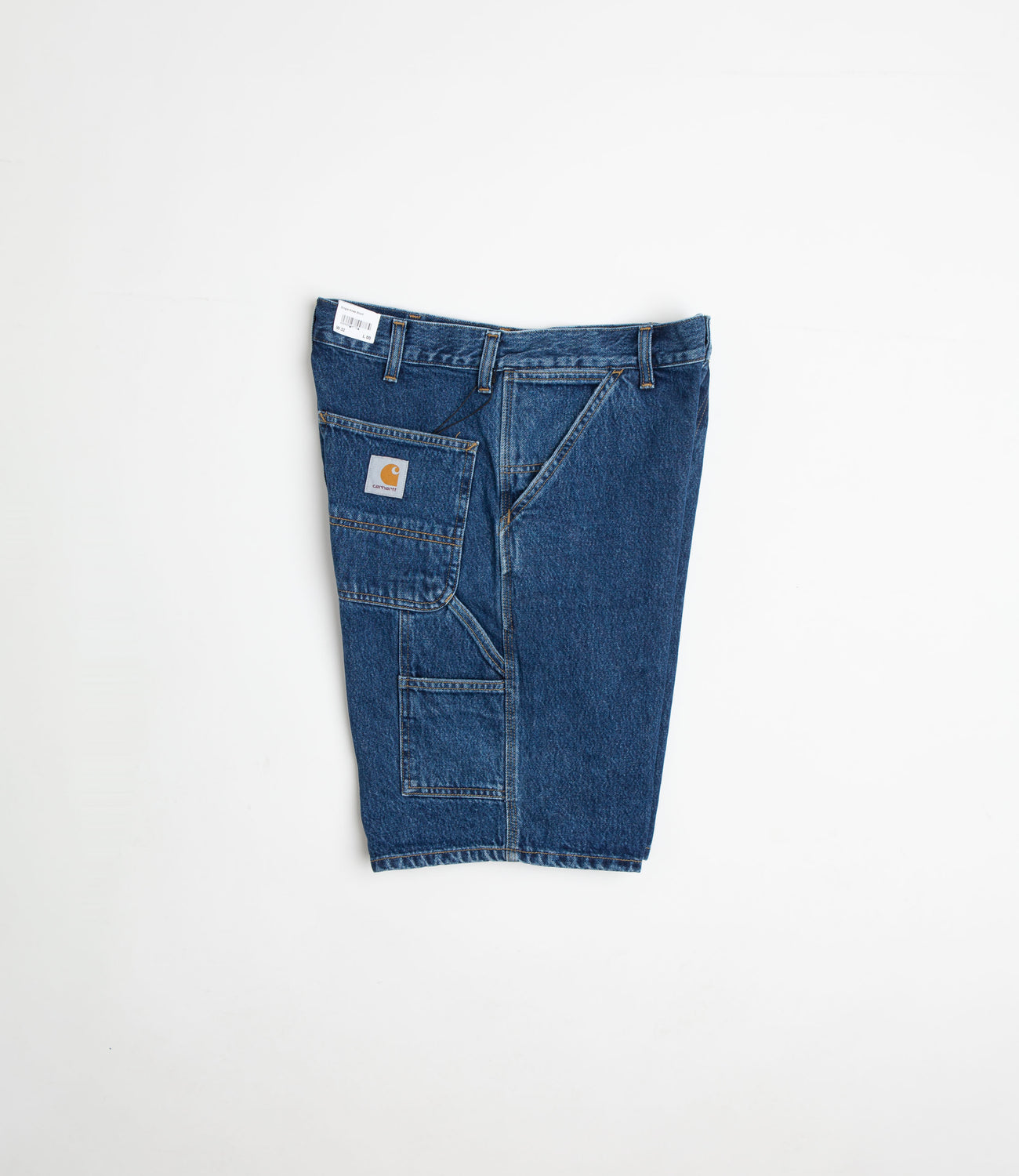 Carhartt Single Knee Shorts - Stone Washed Blue | Flatspot