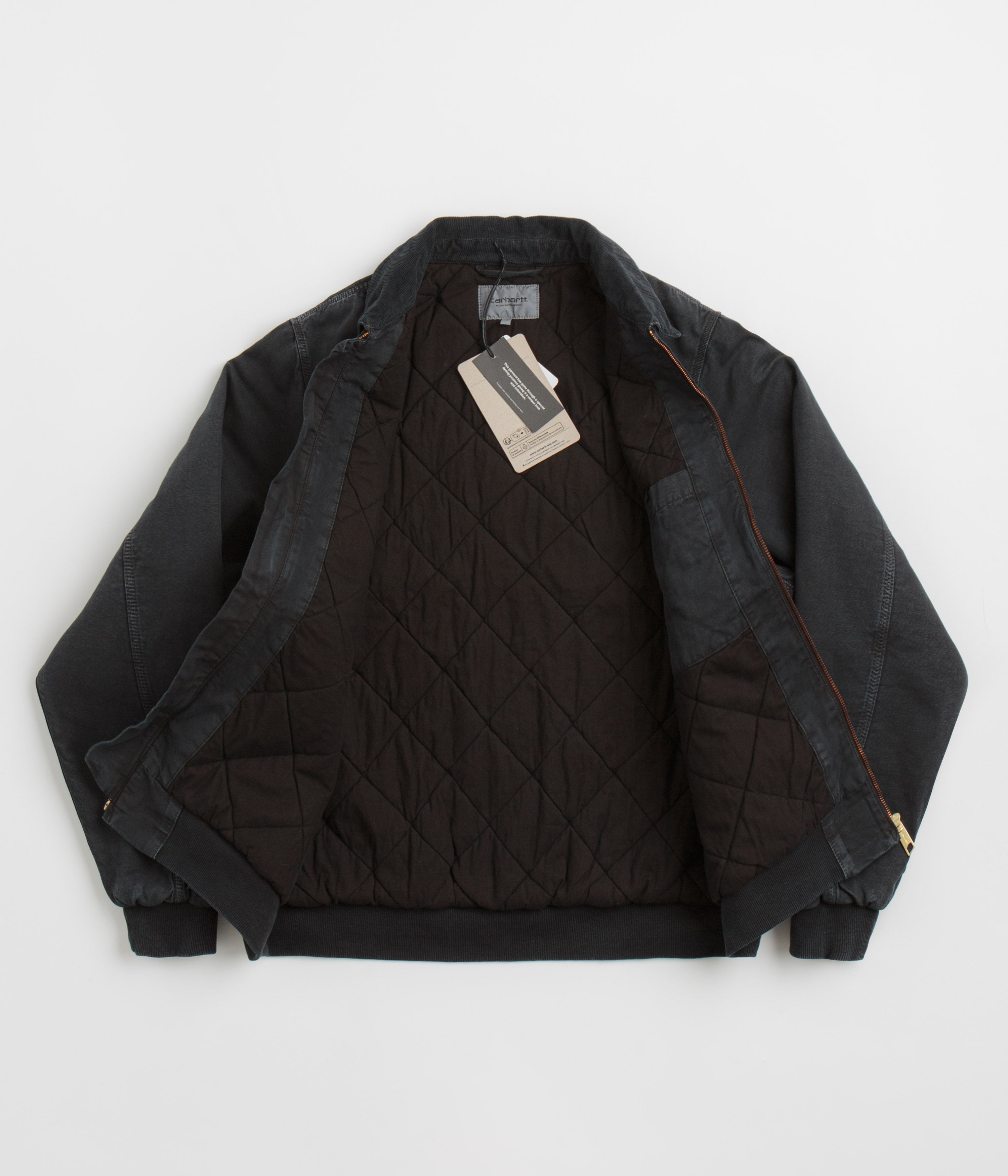 Carhartt Stanton Jacket - Black / Black - Order by 3pm for Free Next ...