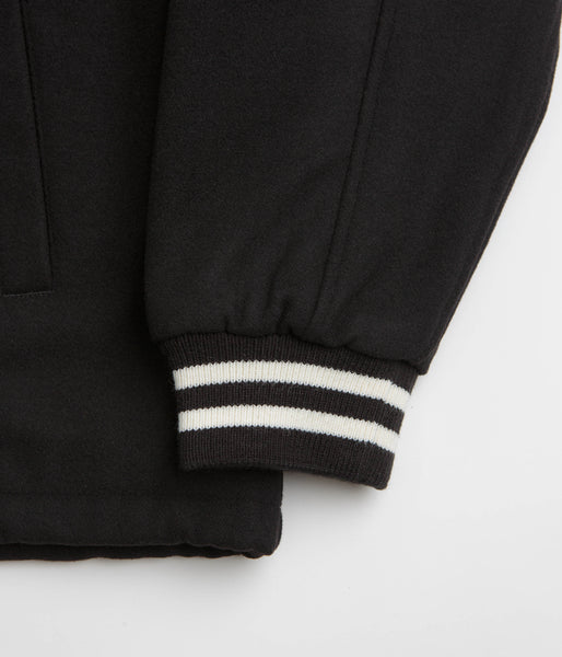 Carhartt Wool Coach Jacket - Black / Wax | Flatspot