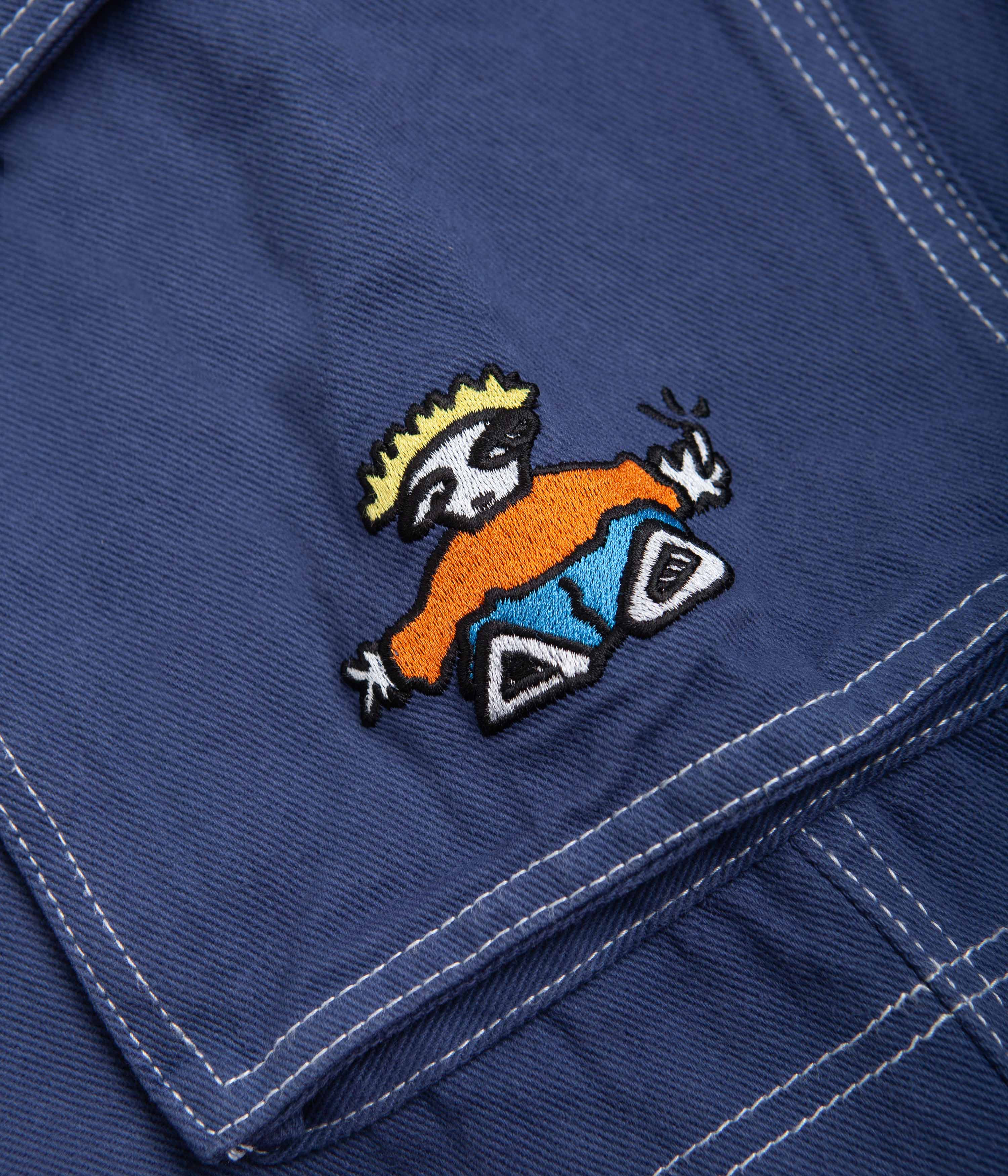 Cash Only Aleka Cargo Jeans - Washed Blue | Flatspot