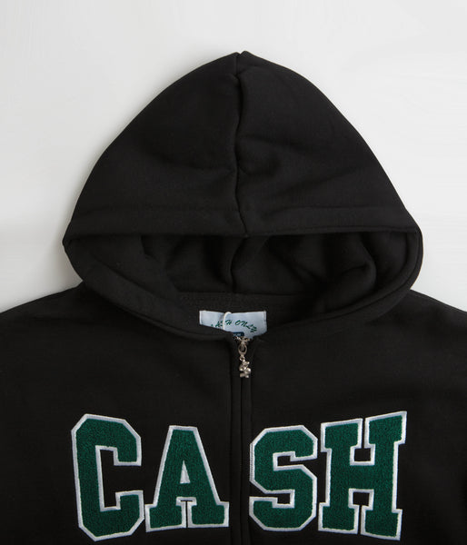 Cash Only Campus Zip-Thru Hoodie - Black | Flatspot