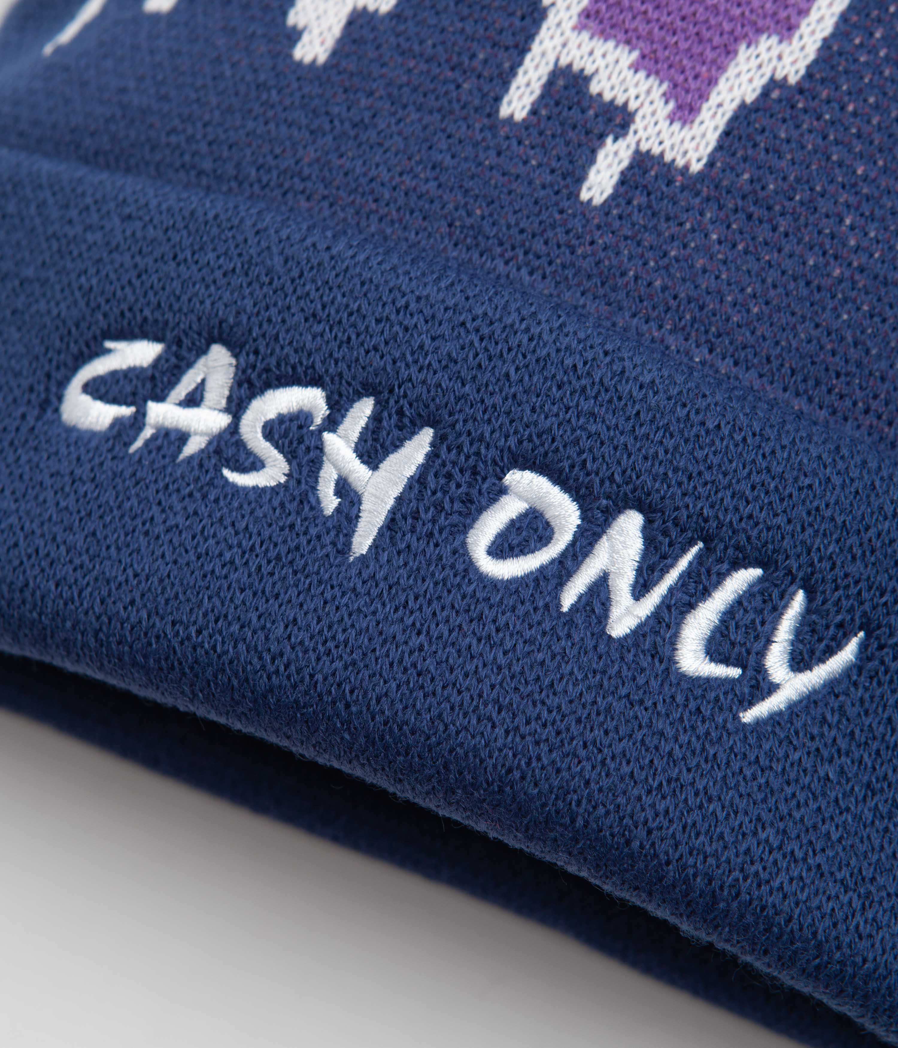 Cash Only Skyline Beanie - Navy | Flatspot