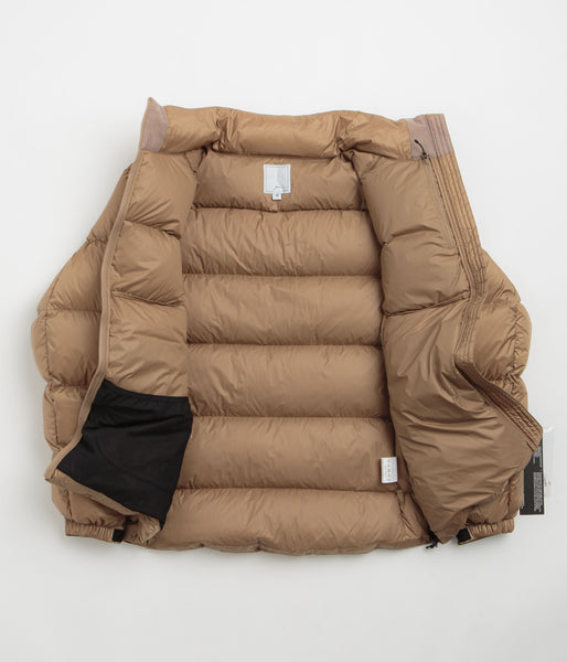 Cayl Down Puffer Jacket - Brown | Flatspot