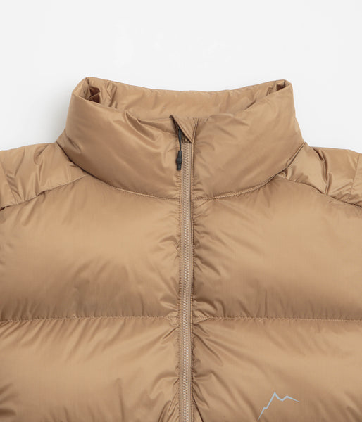Cayl Down Puffer Jacket - Brown | Flatspot