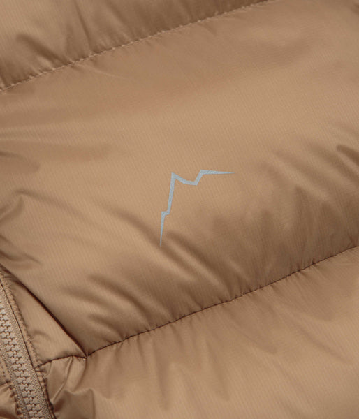 Cayl Down Puffer Jacket - Brown | Flatspot
