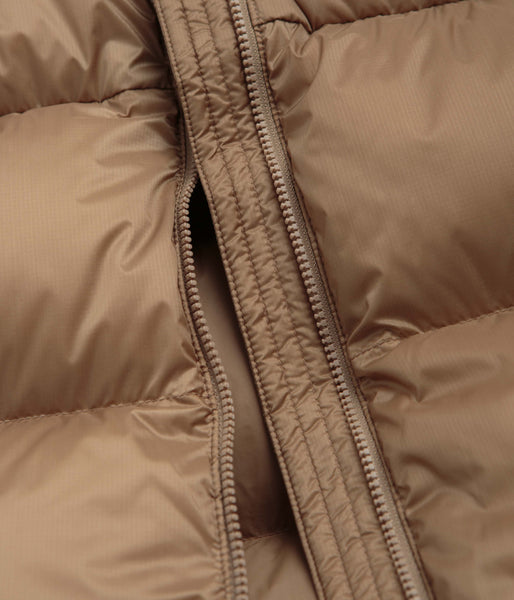 Cayl Down Puffer Jacket - Brown | Flatspot