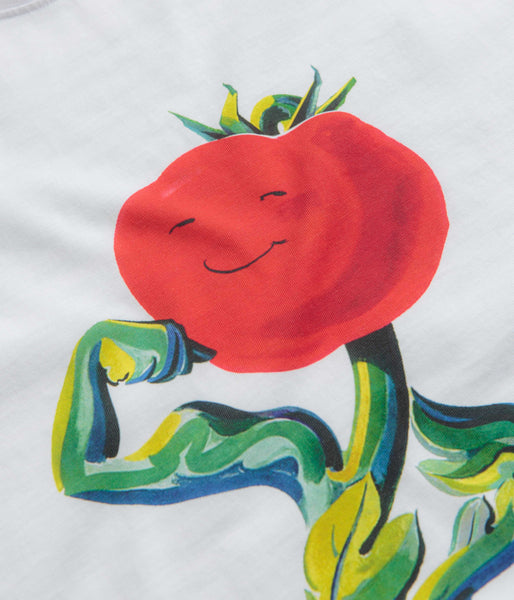 Civilist Tomato T-Shirt - White | Flatspot