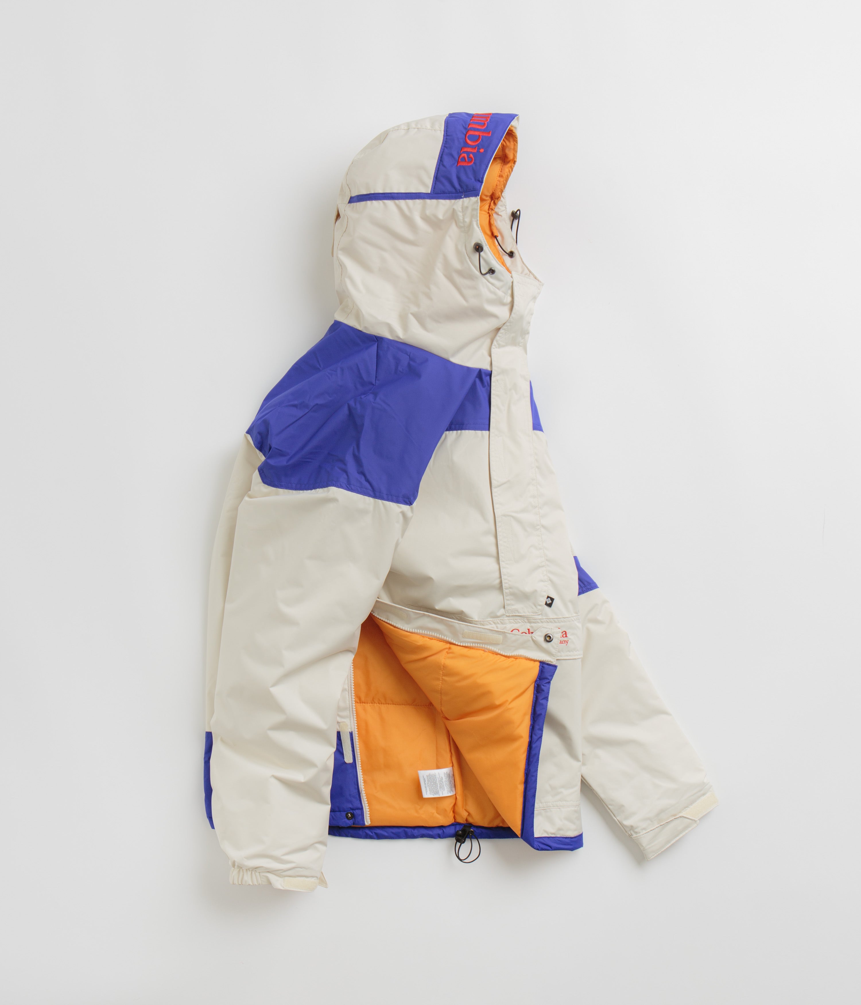 Columbia Challenger II Insulated Pullover Jacket - Chalk / Clematis Bl ...