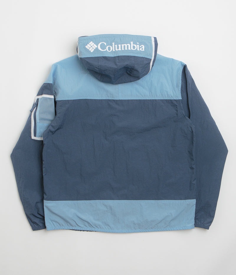 Columbia Challenger II Windbreaker Jacket - Dark Mountain / Ripple Blu ...