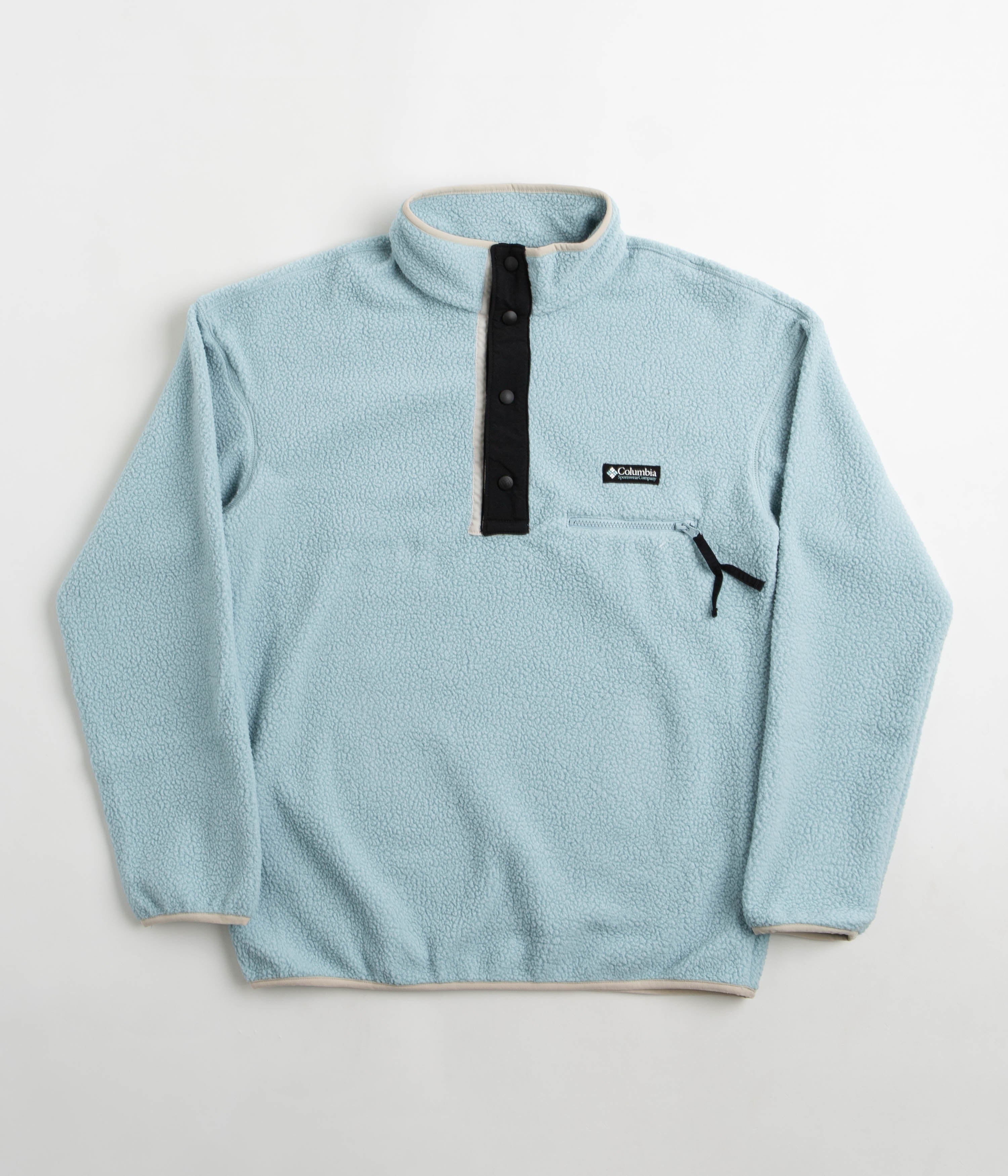 Columbia Helvetia Half Snap Fleece - Stone Blue | Flatspot