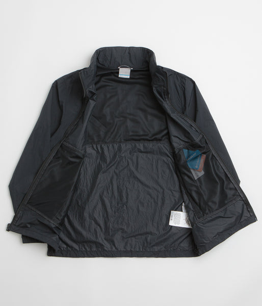 Columbia Loop Basin Windbreaker Jacket - Black | Flatspot