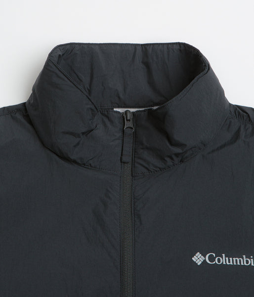 Columbia Loop Basin Windbreaker Jacket - Black | Flatspot
