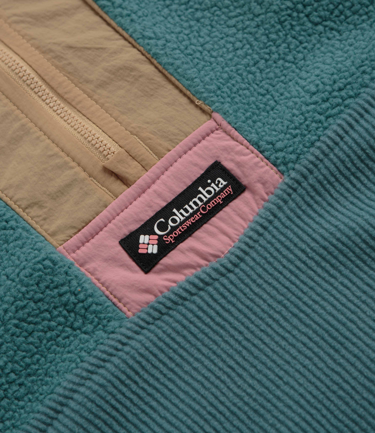 Columbia Riptide Fleece - Cloudburst / Canoe / Salmon Rose | Flatspot