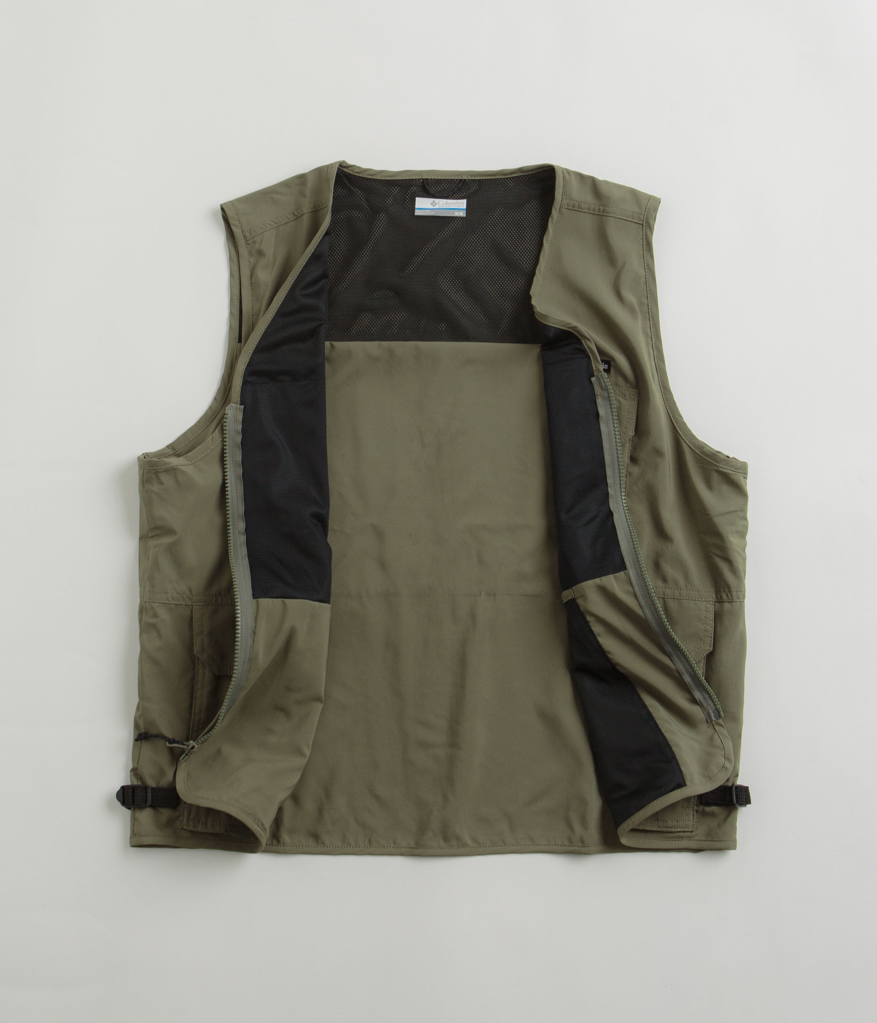 Columbia Silver Ridge Utility Vest - Stone Green | Flatspot