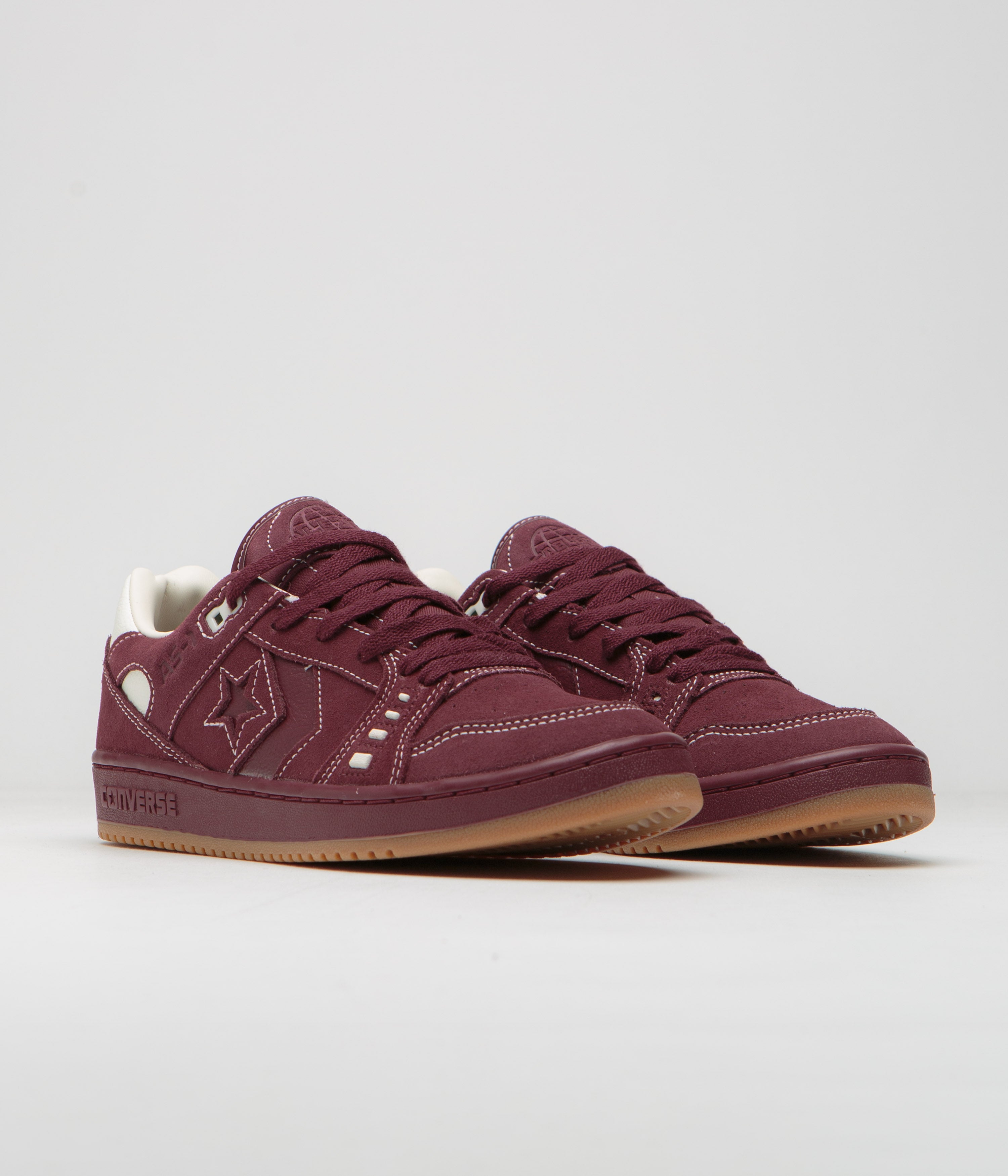 Converse AS-1 Pro Shoes - Dark Burgundy / Egret / Gum | Flatspot