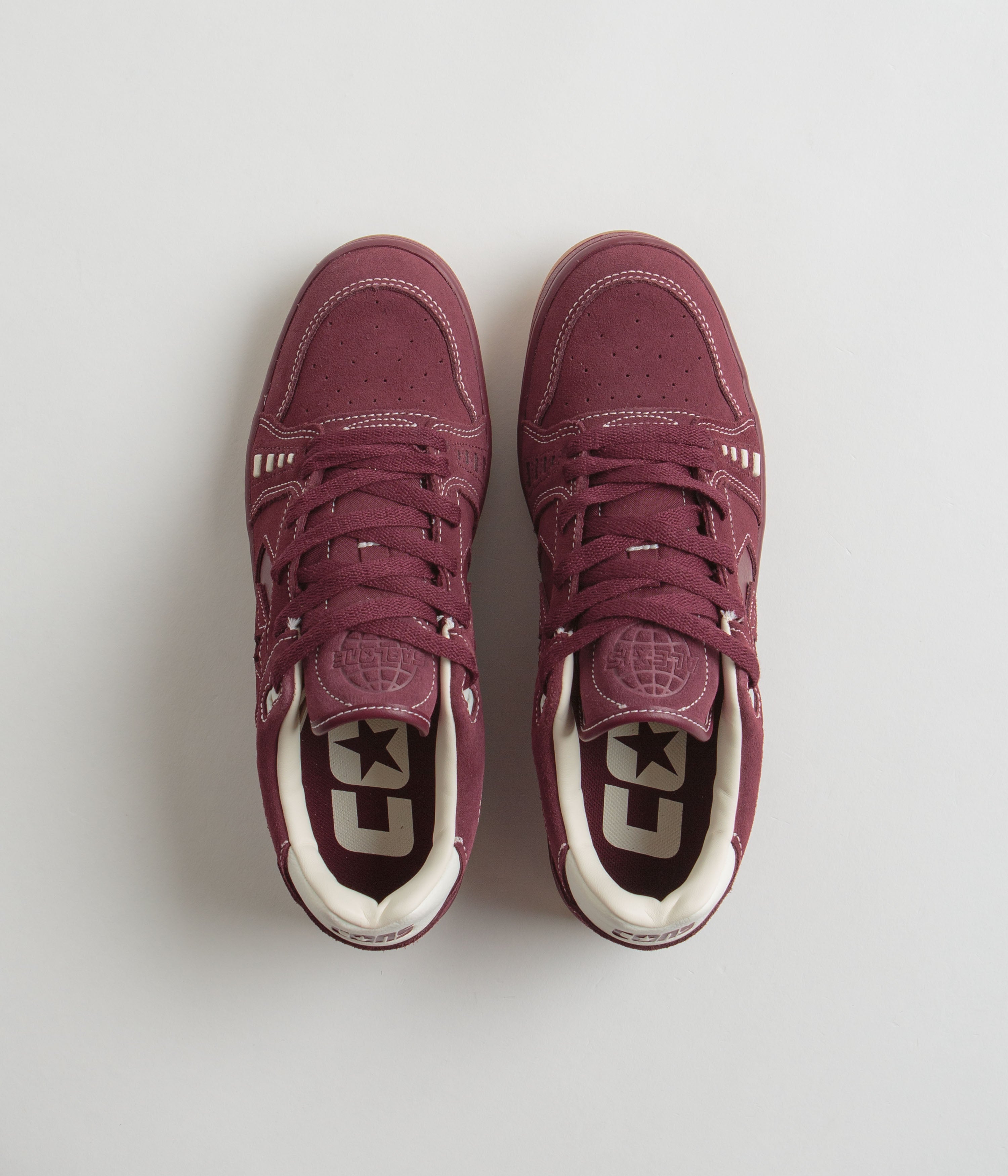 Converse AS-1 Pro Shoes - Dark Burgundy / Egret / Gum | Flatspot