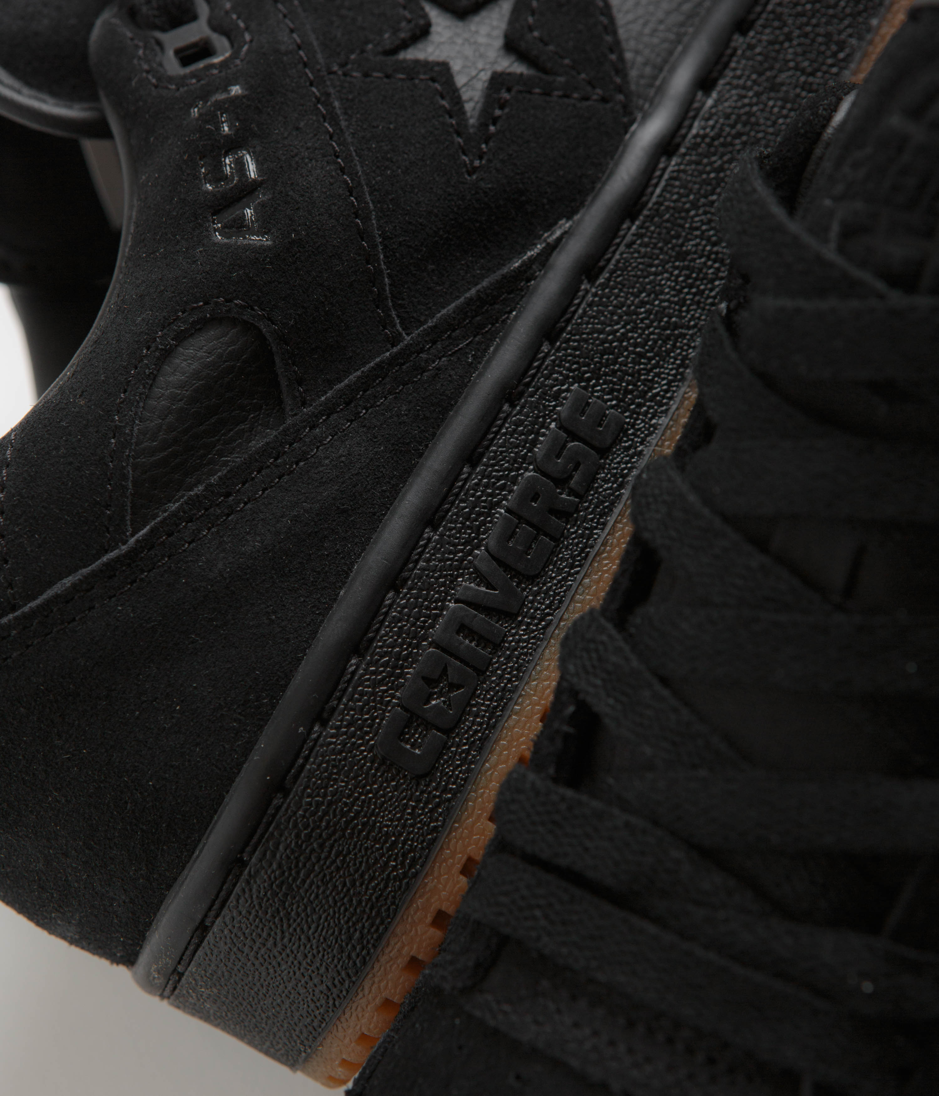Converse Cons AS-1 Pro Shoes - Black / Black / Gum | Flatspot