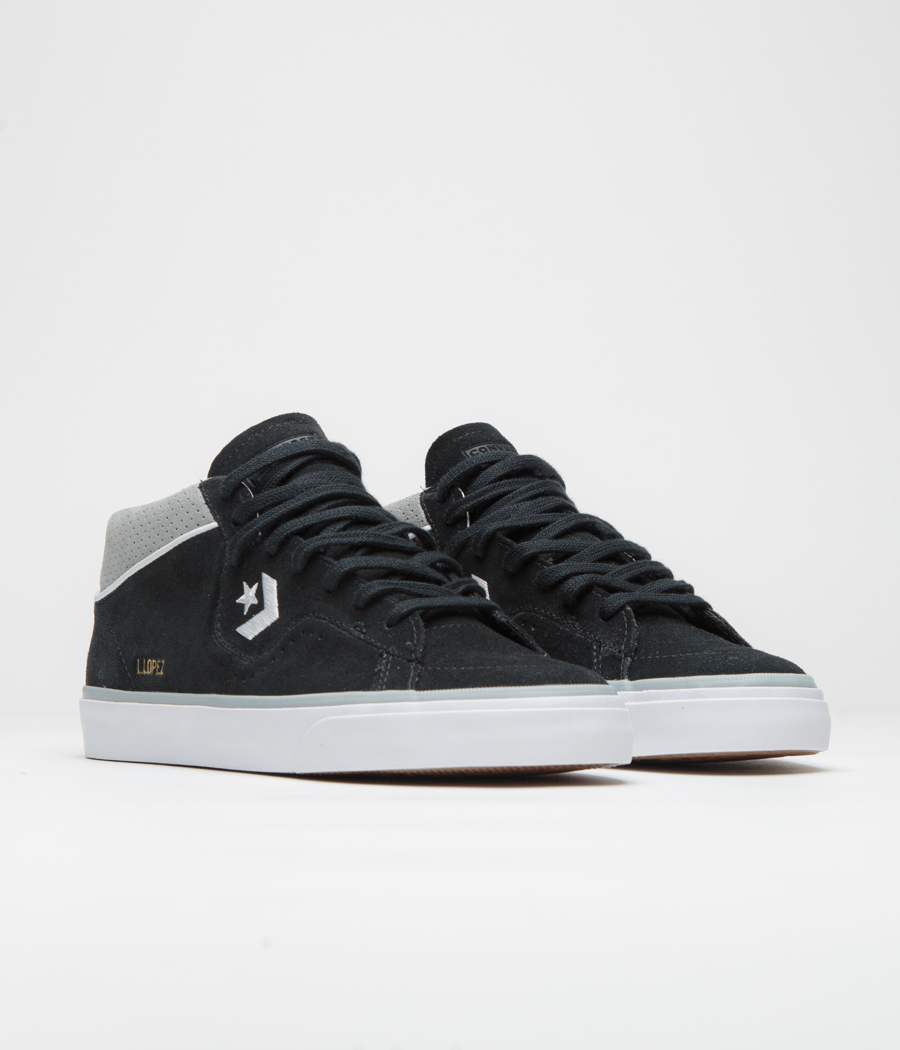Converse Cons Louie Lopez Pro Ox Shoes - Black / Ash Stone / White ...