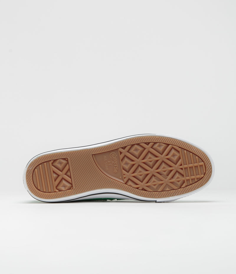 Converse Cons One Star Pro Ox Shoes - Apex Green / White / Black | Flatspot