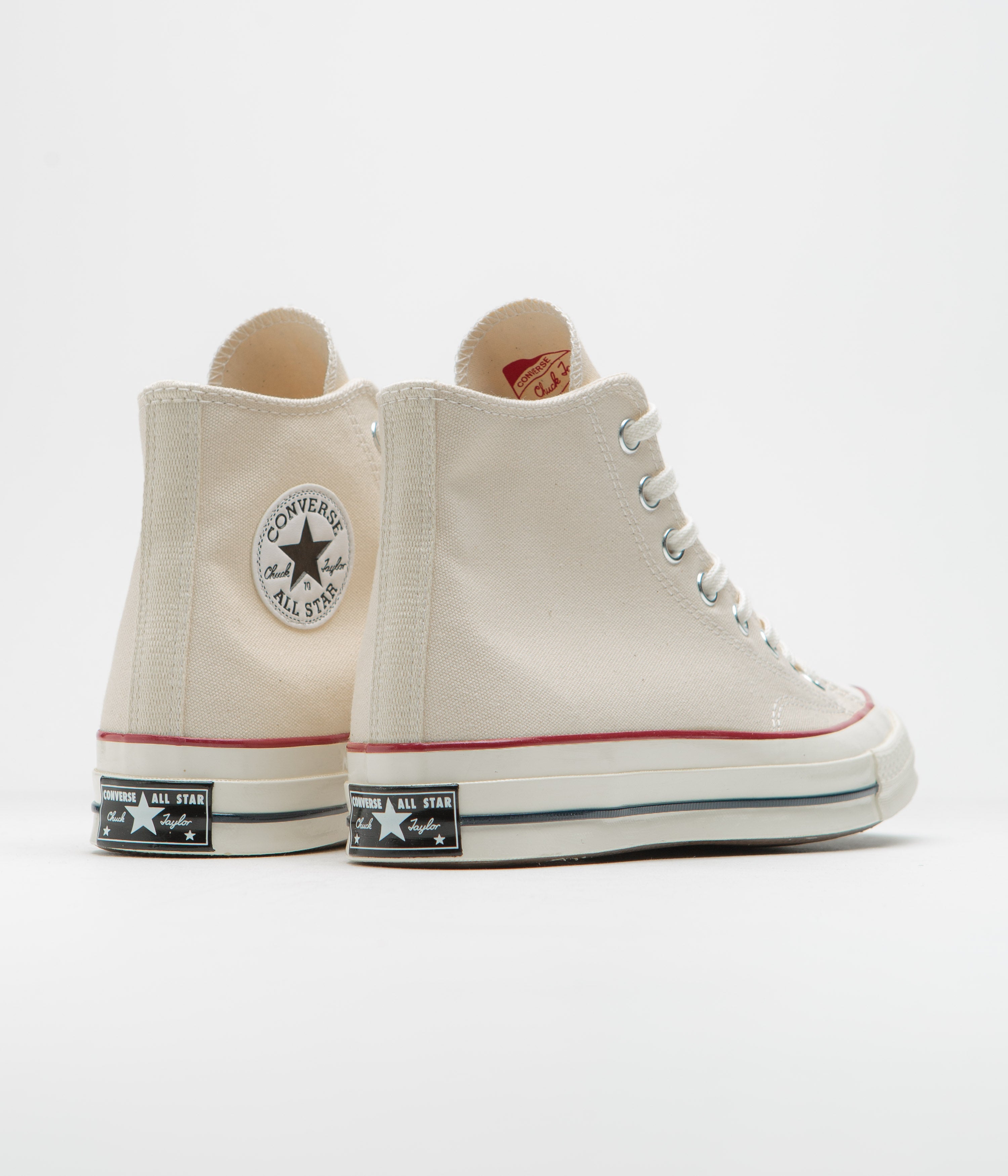 Converse CTAS 70's Hi Shoes - Parchment / Garnet / Egret | Flatspot