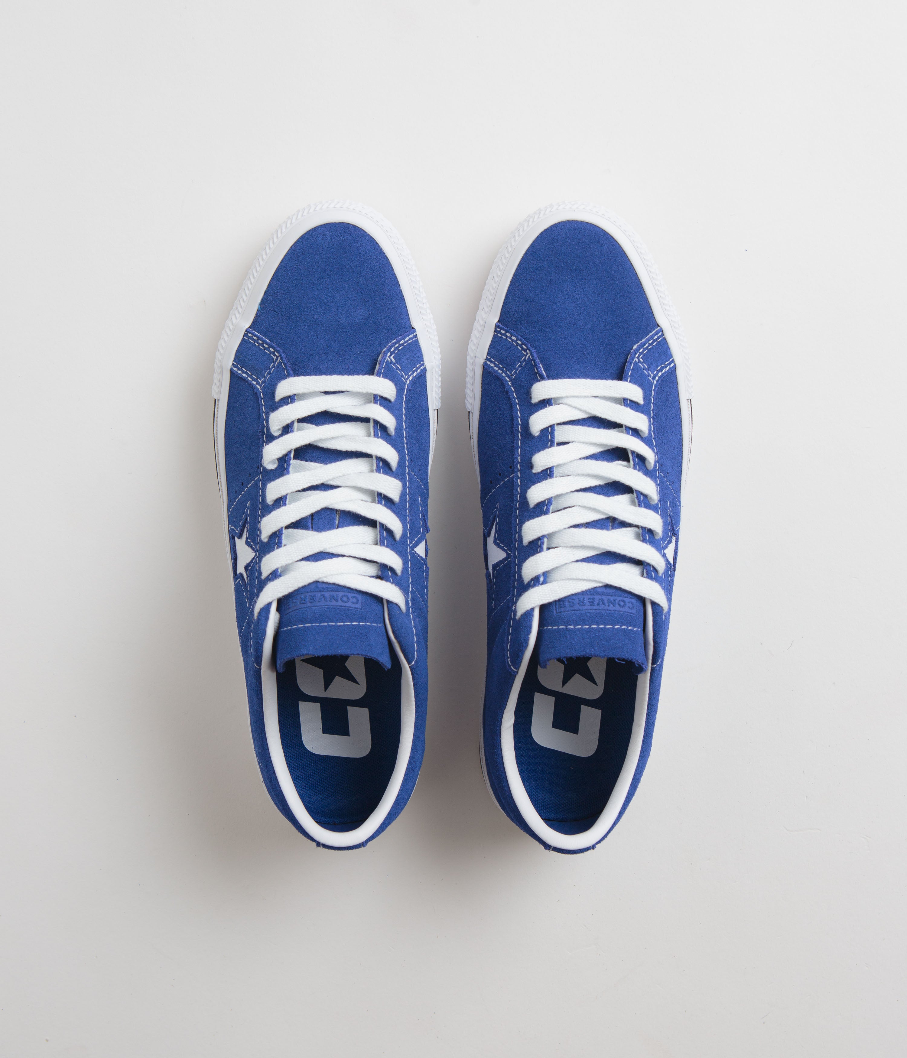 Converse One Star Pro Ox Shoes - Blue / White | Flatspot